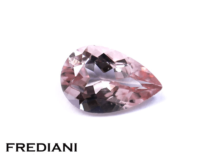 Béryl rose poire - Frediani Pierres précieuses