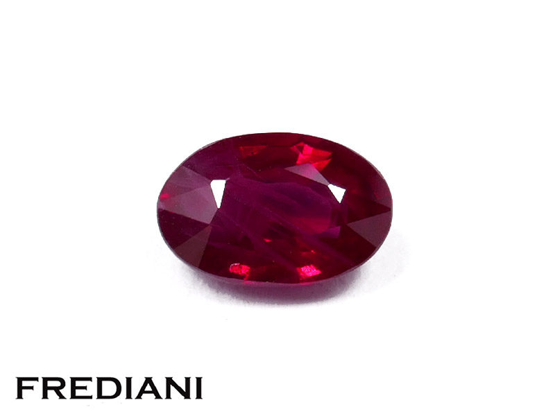 Rubis ovale - Frediani Pierres précieuses