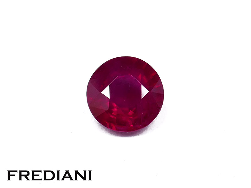 Rubis rond - Frediani Pierres précieuses