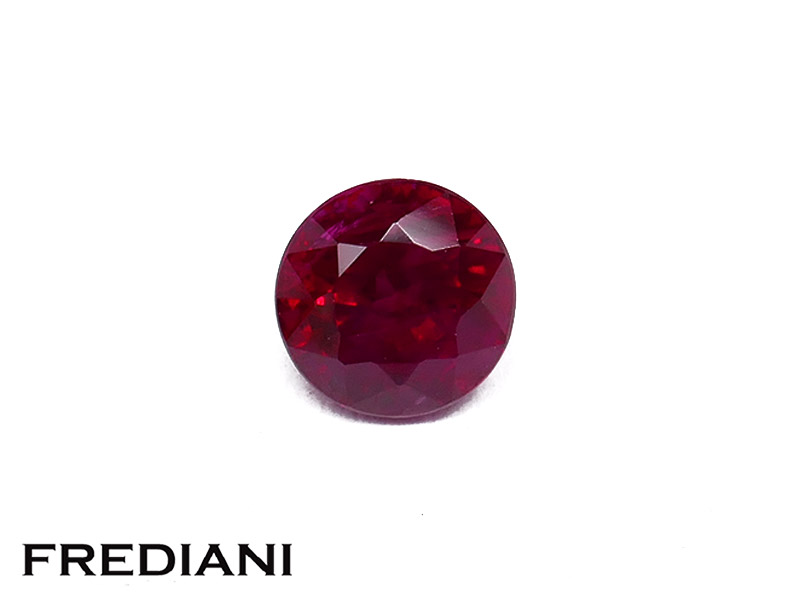 Rubis rond - Frediani Pierres précieuses