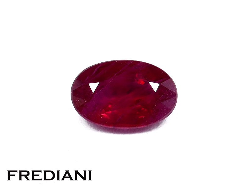 Rubis ovale - Frediani Pierres précieuses