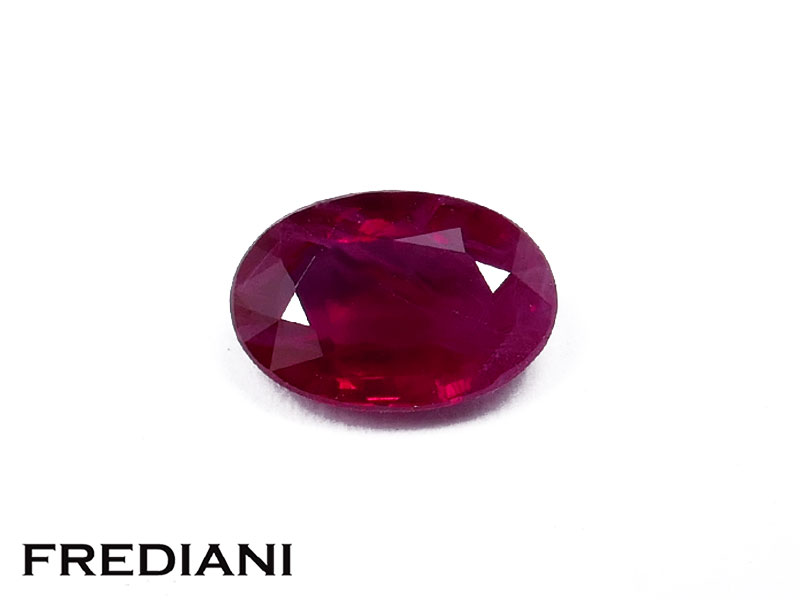 Rubis ovale - Frediani Pierres précieuses
