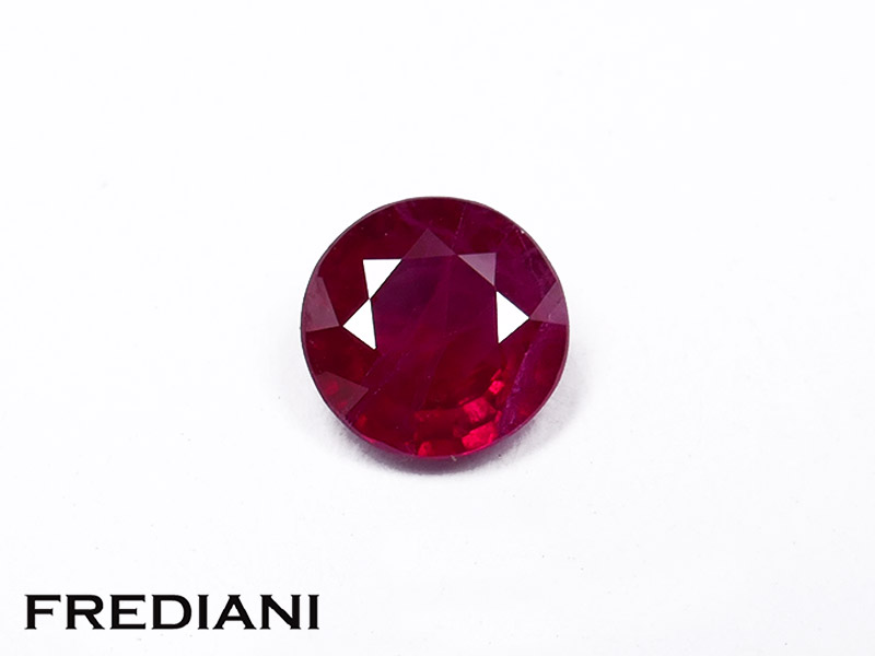 Rubis rond - Frediani Pierres précieuses