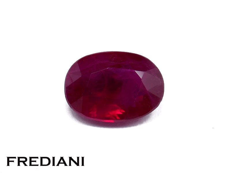 Rubis ovale - Frediani Pierres précieuses