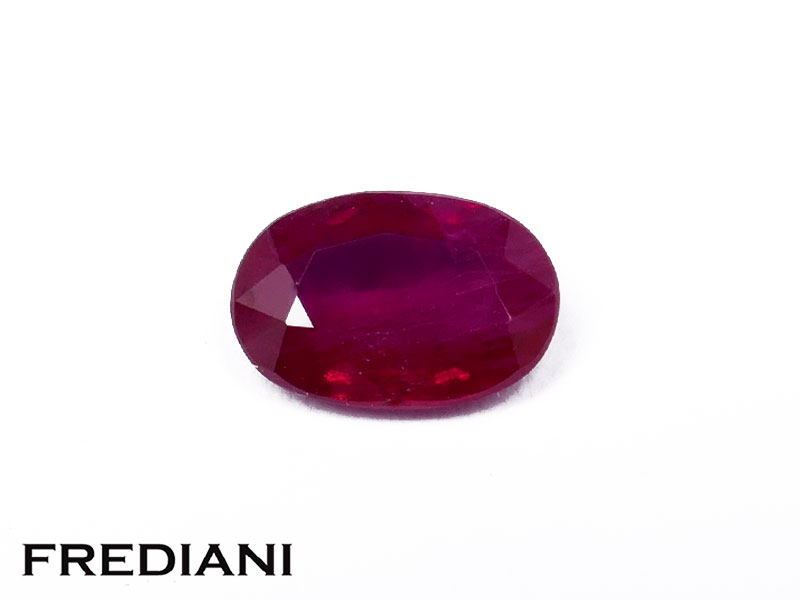 Rubis ovale - Frediani Pierres précieuses